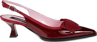 Carel Slingback-Pumps mit Schleife - Rot