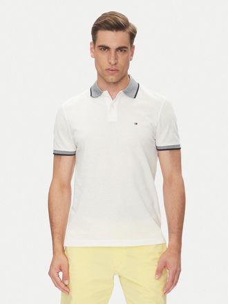Tommy Hilfiger Poloshirt MW0MW33140 Weiß Regular Fit