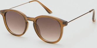 Mango Lunettes de soleil verres d&eacute;grad&eacute;s marron - Femme - Taille unique - MANGO