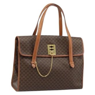 Celine Sac cabas vintage Pre-owned - Femme - Pre-owned - Brun - Taille: ONE Size