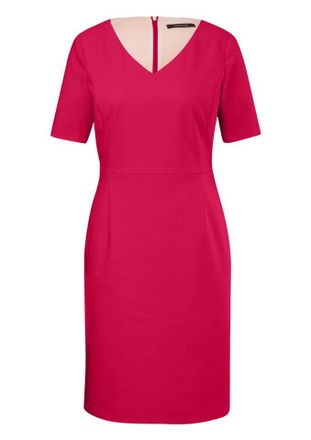 Comma Minikleid Kleid Etuikleid aus Baumwollmix