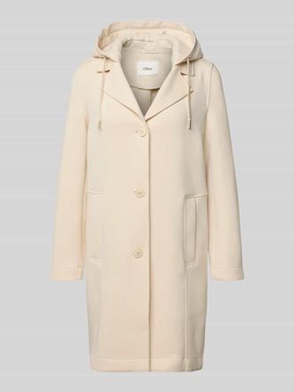 s.Oliver Red Label Regular Fit Kurzmantel mit Kapuze