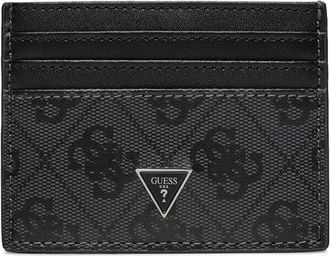 Guess Kreditkartenetui SMVELE LEA25 Schwarz