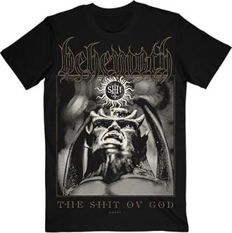 Behemoth The Shit ov God - Cover Homme T-Shirt Manches Courtes Noir M