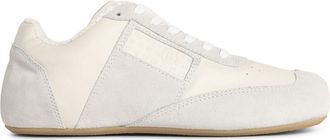 Maison Margiela Baskets Anatomic En Nappa Lear Et Su&egrave;de Blanches