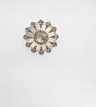 Dolce & Gabbana Brosche Mit Strass - Mann Bijoux Mehrfarbig Metall Onesize