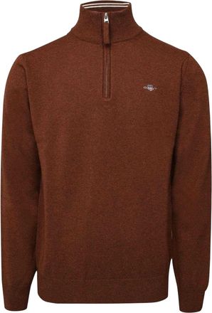 GANT Pullover f&uuml;r Herren, Schafwolle (Braun)