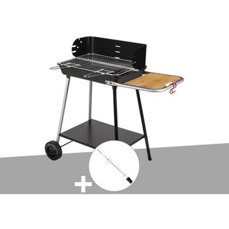 Somagic Barbecue charbon Florence + Kit tournebroche - Somagic