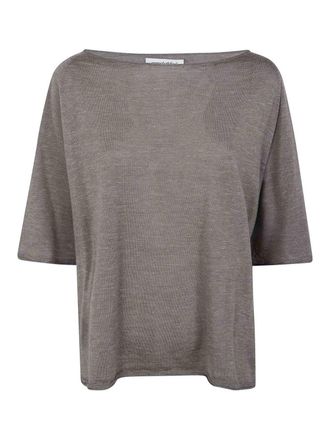 Gentryportofino Pull Col Rond - Vert
