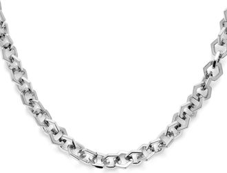 Olivia Burton Gliederhalskette für Damen Kollektion HONEYCOMB LINK aus Edelstahl - 24100088