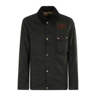 Barbour Workers Wax Jacket - - Jackets - Herren - Gr&uuml;n - L