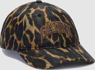 Ganni Casquette Printed Nylon Cap Boa