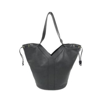 Saint Laurent Pre-owned Y Hobo Leather Shoulder Bag - - Pre-owned - Damen - Schwarzk - ONE SIZE