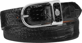 Billionaire Boys Club Gürtel - Gürtel Crocco Geprägt - Gr. 100 - in Schwarz - für Damen