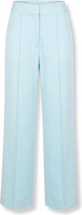 SIMKHAI Femme, Pantalons, Bleu, Taille: 44 FR Kyra Wide-Leg Pantalons