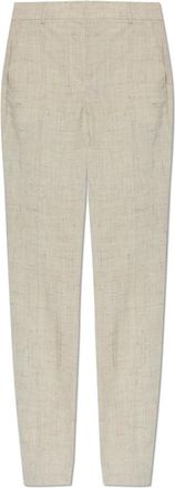 Moschino Femme, Pantalons, Beige, Taille: 36 FR Pantalon droit