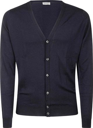 John Smedley Cardigan - Blau