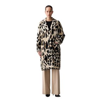Joseph Ribkoff Manteaux &agrave; boutonnage simple - Femme - Manteaux - Beige - Taille: 42 FR