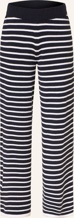 Allude Allude Strickhose Aus Cashmere blau