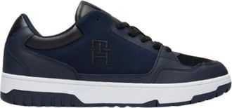 Tommy Hilfiger Homme, Chaussures, Bleu, Taille: 43 EU Baskets Casual