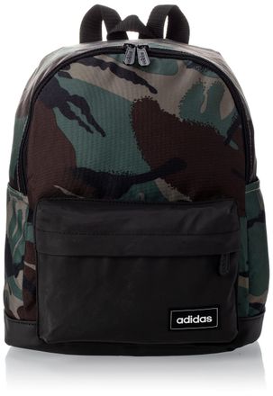 adidas CLSC S Camo BP Rucksack, Erwachsene Unisex, Schwarz/MULTCO/VERLEG (Mehrfarbig), Einheitsgr&ouml;&szlig;e