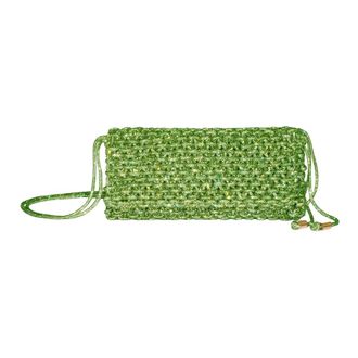 Hibourama Bags Femme, Sacs, Vert, Taille: ONE Size Aurora Clutch