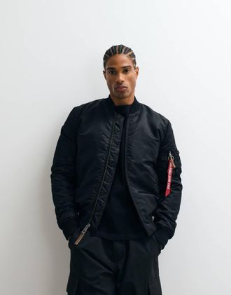 Alpha Industries MA1 - Bomberjacke in Schwarz