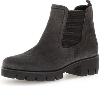 Gabor Damen Chelsea Boots, Frauen Stiefeletten,Wechselfu&szlig;bett,Best Fitting,Stiefel,Bootee,Booties,halbstiefel,Kurzstiefel,Pepper,37.5 EU / 4.5 UK