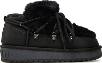 D.Franklin Schneeschuhe D.Franklin Nordic TRK Fur Low Bomb DFSH370011 Schwarz