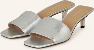 Michael Kors Mules Merriam silber