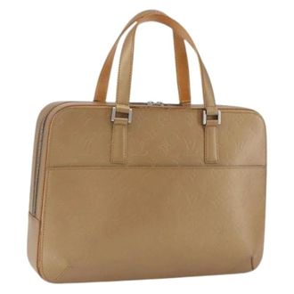 Louis Vuitton Sac &agrave; main en toile Pre-owned - Femme - Pre-owned - Brun - Taille: ONE Size