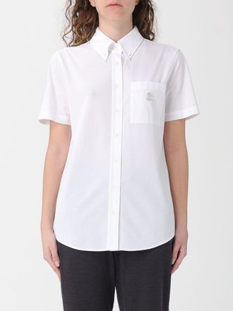 Brunello Cucinelli Hemdbluse BRUNELLO CUCINELLI Damen Farbe Wei&szlig;