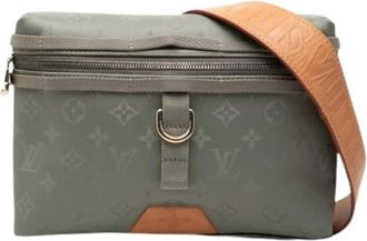 Louis Vuitton Pre-owned Nylon Crossbody - Femme - Pre-owned - Gris - Taille: ONE Size