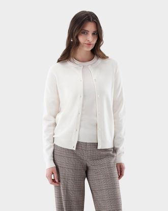van Laack Strickjacke aus ultrafeiner Merinowolle
