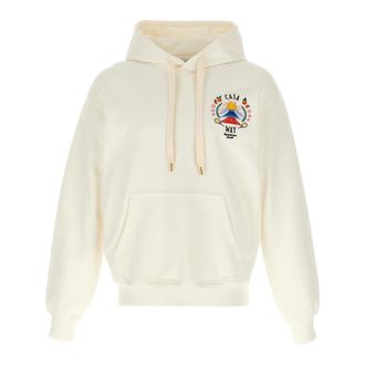 Casablanca Herren, Sweatshirts & Hoodies, Wei&szlig;, XLGr&ouml;&szlig;e