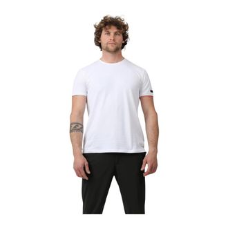 Roberto Ricci Design Casual Baumwoll T-Shirt - - Tops - Herren - Wei&szlig; - 4XL
