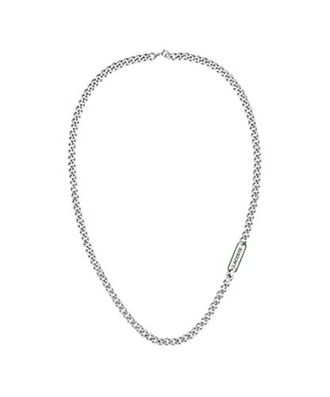 Lacoste Collier en Chaîne pour Homme Collection DISTRICT en Acier Inoxidable - 2040208