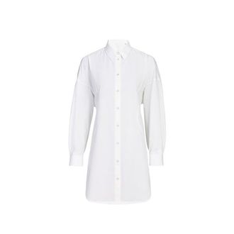 Helmut Lang großes Baumwollhemd - Weiß