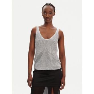 Pinko Top Noha 105148 A2LO Grau Regular Fit