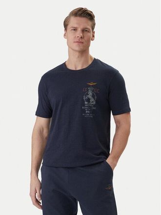 Aeronautica Aeronautica Militare T-Shirt 261TS2543UJ00686 Dunkelblau Regular Fit
