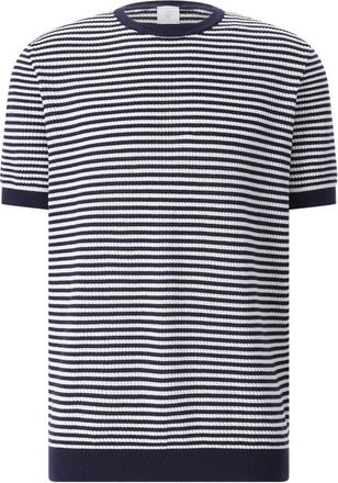 Eleventy Homme, Pulls, Bleu, Taille: L Maille &agrave; col rond