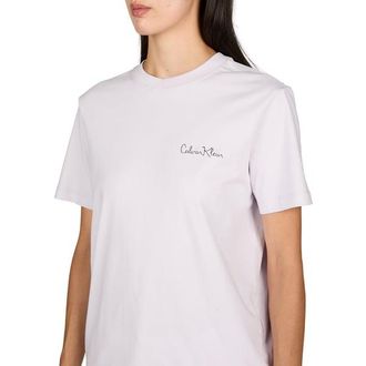 Calvin Klein Tee-shirt uni en coton