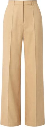 Gaud&igrave; Femme, Pantalons, Beige, Taille: 40 FR Palazzo Pant