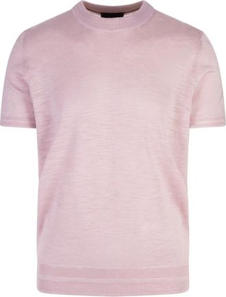 HUGO BOSS Homme, Pulls, Rose, Taille: XL Pull rose &agrave; c&ocirc;tes