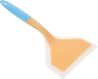 Pretyzoom Gro&szlig;er Hitzebest&auml;ndiger Silikonspatel F&uuml;r Antihaftpfannen Multifunktionaler K&uuml;chenwender Mit Flexiblem Kopf Kratzfestes Kochutensil F&uuml;r Pfannen Woks U