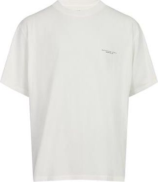Thinking Mu Tee-shirt droit col rond imprim&eacute;
