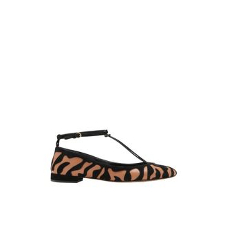 Ulla Johnson Animal Print Ballerina Schuhe - - Shoes - Damen - Braun - 36 EU