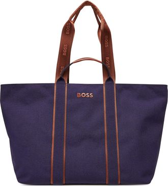 HUGO BOSS Handtasche BOSS Palmah Tote 50546461 Dunkelblau