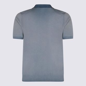 Altea Mens T-Shirts And Polos Azzurro _100 % Co