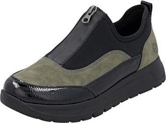 Remonte Femme D2v01 Baskets Basses, Noir, 42 EU